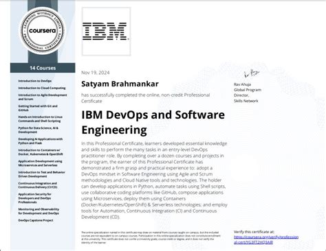 Satyam B On Linkedin Ibm Devops Learning Softwareengineering Cloudcomputing 12 Comments