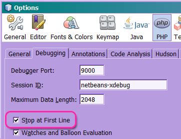 Netbeans PHP XDebug Disable Breaking On Each Request Stack Overflow