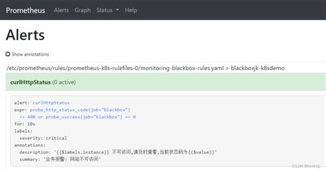 使用prometheus对k8sdemo进行监控prometheus 在线demo Csdn博客