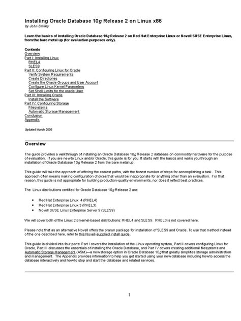 10g Installation Steps Pdf Oracle Database File System