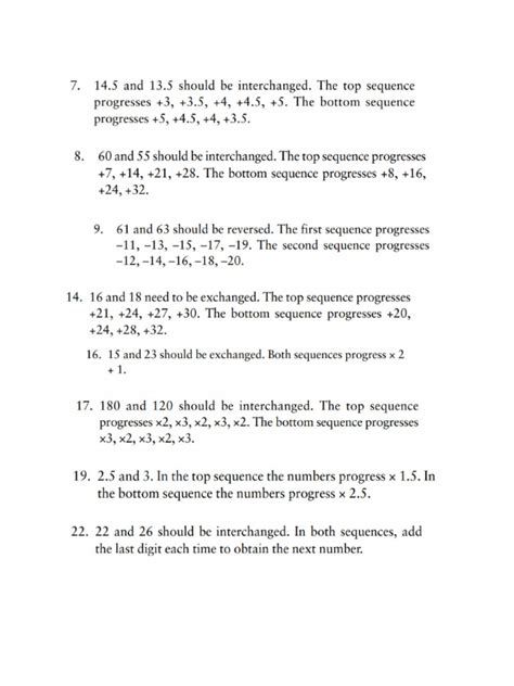 Top Bottom Sequence Answers Pdf