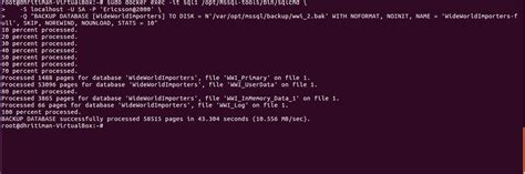 Sql1996 DATABASE BACKUP AND RESTORE IN DOCKER