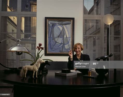 News Photo Paris November 1985 The Decorator Andree Putman