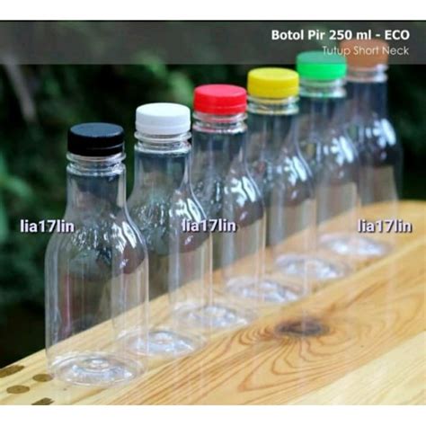 Jual Botol 250ml Botol Plastik 250ml Pir Botol Pir 250ml Eco Botol