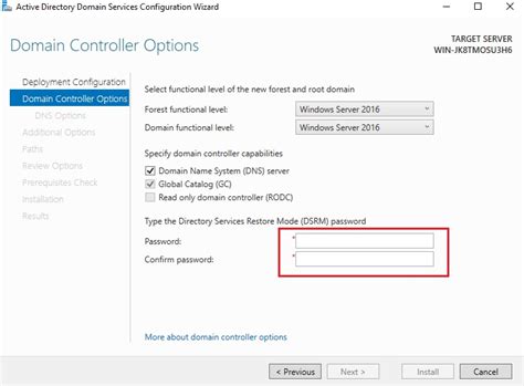 Setup AD Active Directory
