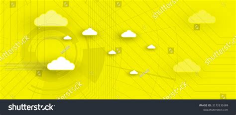 Cloud Technology Integrated Digital Web Concept Stock Vector Royalty