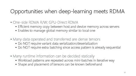 Fast Distributed Deep Learning Over Rdma Jilong Xue