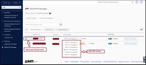 How To Install Php Version On Whm Privatehosting Support Desk
