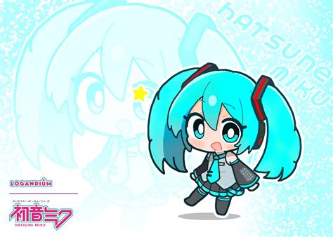 Hatsune Miku Chibi Miku By Logandiumart On Deviantart