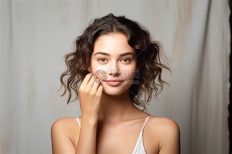 清新素颜的女孩高清图片下载 正版图片600632737 摄图网