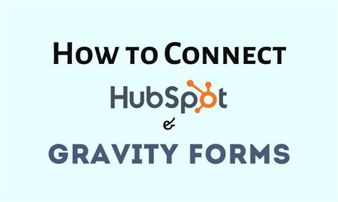 Gravity Forms To Hubspot Connector Tablesome Automator Plugin