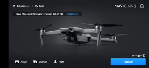 DJI FPV Drohne Firmware Update durchführen