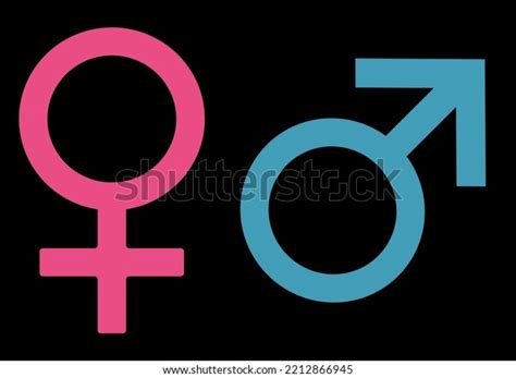 Gender Vector Icon Man Woman Symbols Stock Vector Royalty Free