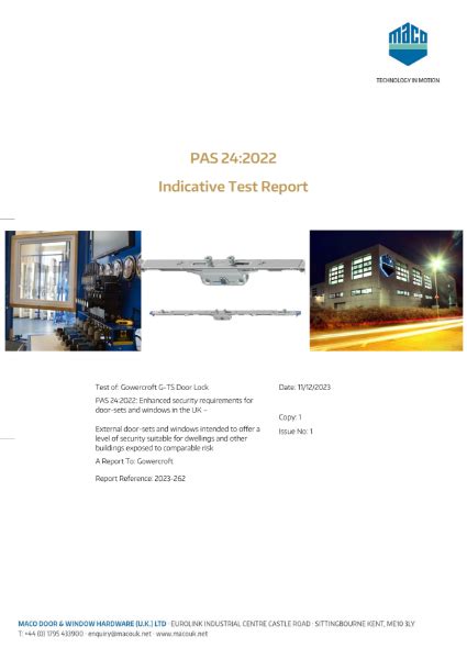 G Ts Door Lock Security Test Gowercroft Joinery Limited Nbs Source
