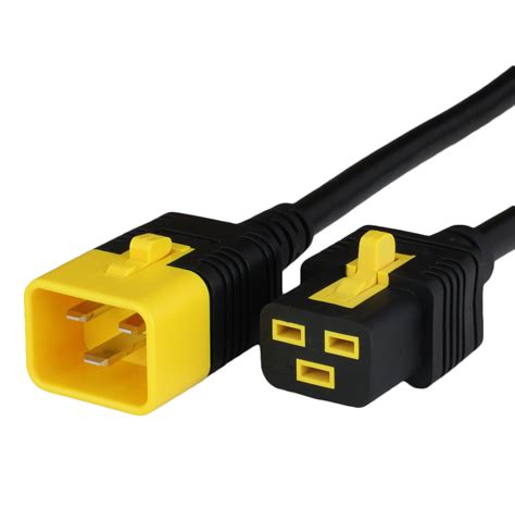 Iec 60320 V Lock Power Cords Locking C14 And C20