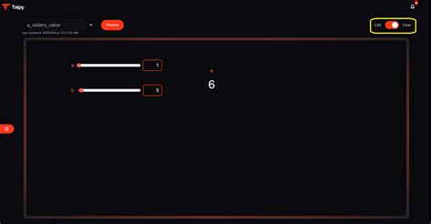 Simple Example Taipy Designer Documentation