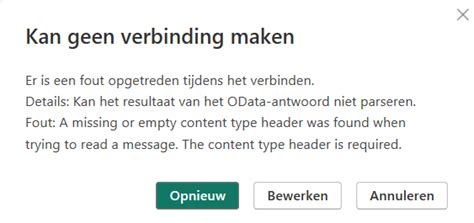 Set Up Met Bridge Online Url Werkt Niet A Missing Or Empty Content
