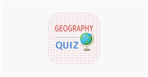 ‎geography Quiz Game On The App Store