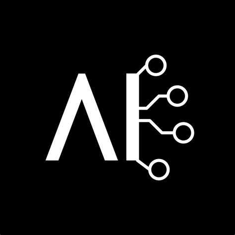 artificial intelligence icon set in line style machine learning smart