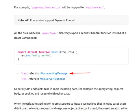 900 Ts Incorrect Type For Req In Api Routes Or In Docs · Issue