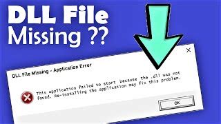 Acxtrnal Dll Missing Fixed The Program Can T Start Because Dll Missing X64 Bit How To Fix Your ...