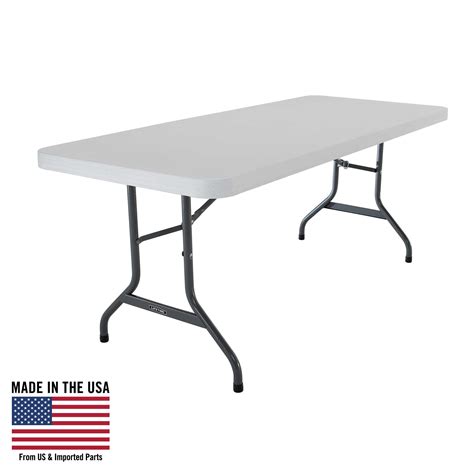 Lifetime 6 Ft Commercial Folding Table White 22901