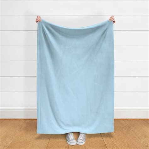 Light Blue Solid Fabric Spoonflower