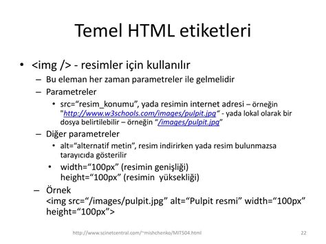 ppt mit50 4 İnternet ve web programlama html ve web tasarımı İlkeleri powerpoint presentation