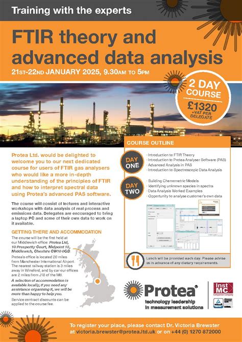 Ftir Theory And Advanced Data Analysis Course Enhance Your Expertise