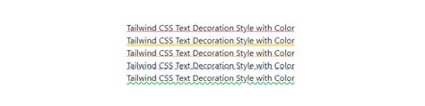 How To Use Text Decoration Style In Tailwind Css Larainfo
