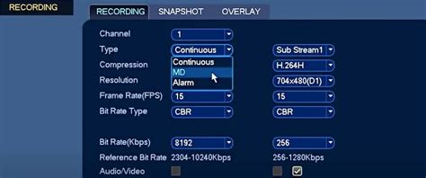 How To Configure Lorex Recording Settings