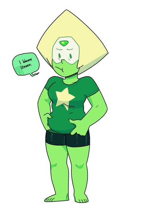 Chubby Peridot By Discount Supervillain Steven Universe Peridot Steven Universe Steven