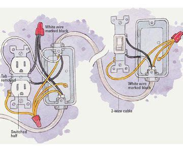 Installing A Switched Receptacle Better Homes Gardens