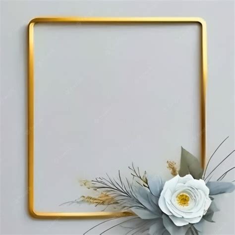 Elegant Floral Frame Template Postermywall