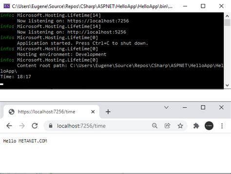 ASP NET Core и C Создание ветки конвейера UseWhen и MapWhen