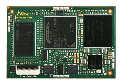 Renesas RZ G2UL Or RZ A3UL Or RZ Five Based OSM MF LGA Module IWave Systems