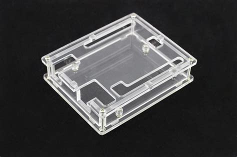 OpenHacks Open Source Hardware Productos Acrylic Enclosure For Arduino UNO R3 Transparent