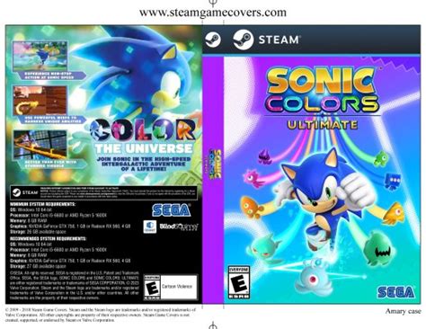 Sonic Colors Cover