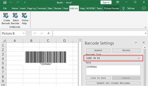 Excel Code 39 Generator Free Download No Barcode Font Excel Macro