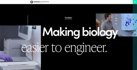 Ginkgo Bioworks Website Fonts In Use