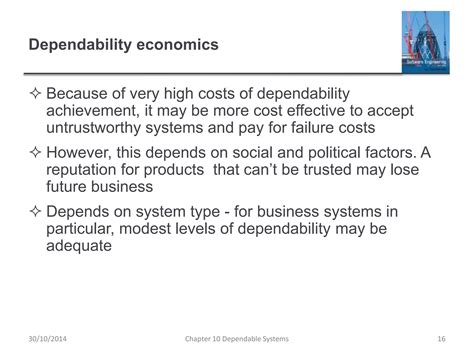 Ch10 Dependable Systems Pptx
