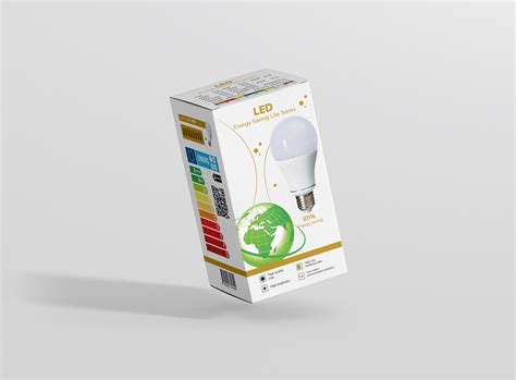 Led Lamp Packaging Design On Behance