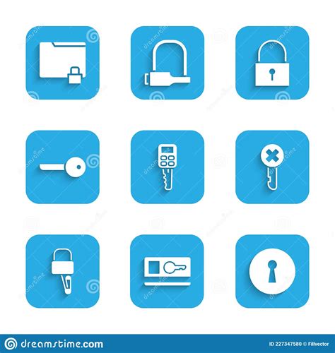 Set Car Key With Remote Key Card Keyhole Wrong Lock Picks For Lock Picking And Folder And