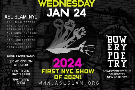 Asl Slam Nyc Bowery Poetry Club Bowery Poetry Club New York 24