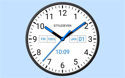 Analog Clock Widget Plus 7 For Android Apk Download