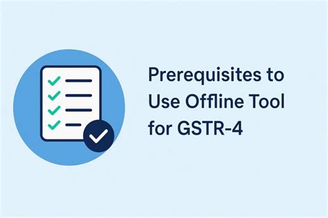 A Guide To How To File Gstr 4 Using Offline Utility Pice
