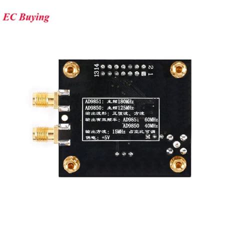1x Ad9851 Dds Function Signal Generator High Speed Sinesquare Wave Ebay
