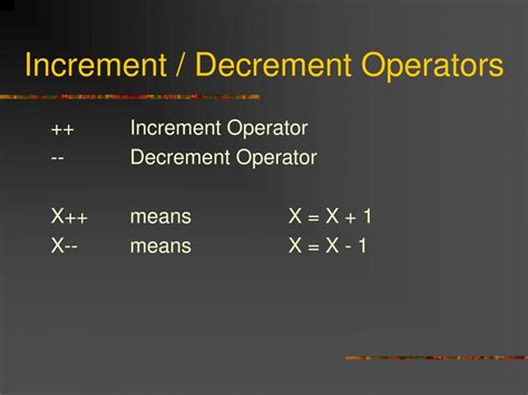 Operators In C Powerpoint Slides Learnpick India