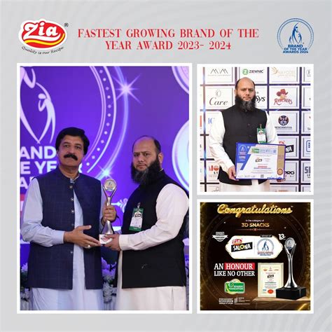 Sami Ullah On Linkedin Celebrating Success Our Ceo Receives The Growing Brand Of The Year Award