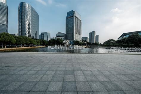 premium photo city square